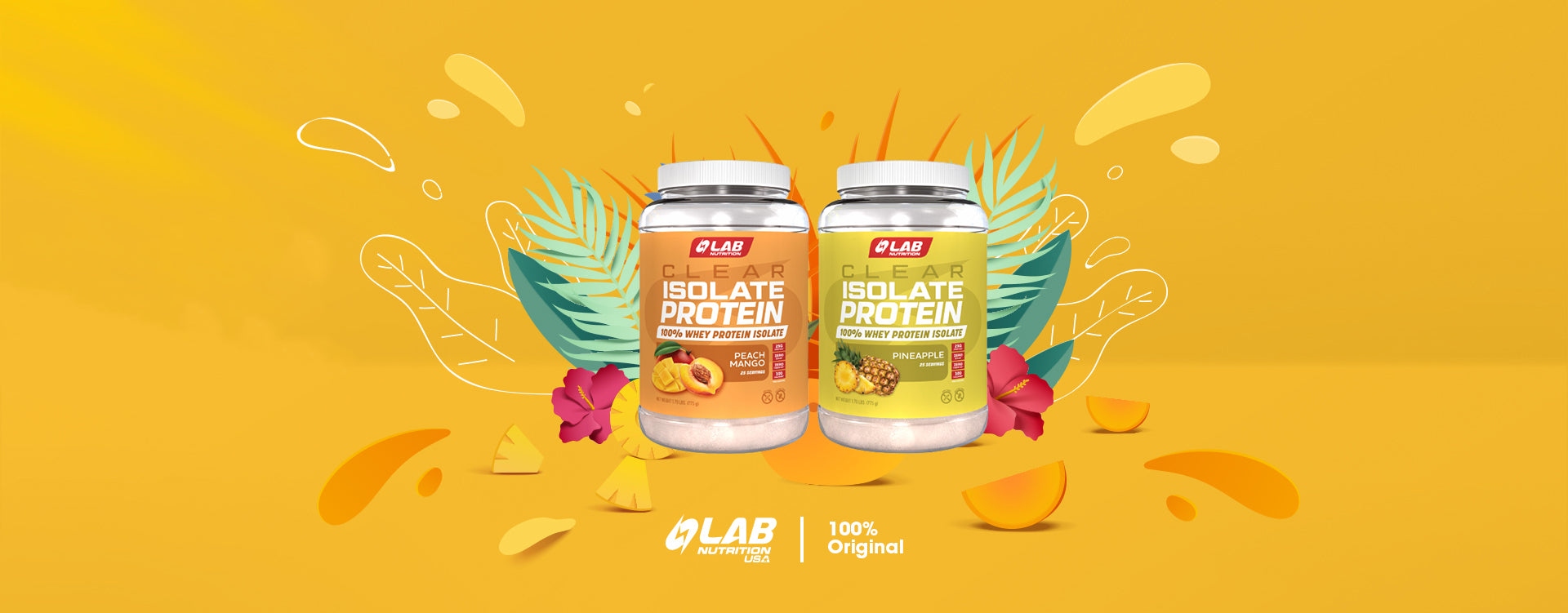 #NEW CLear Isolate Protein - Ultra Premium de Sabor Frutado – Lab Nutrition